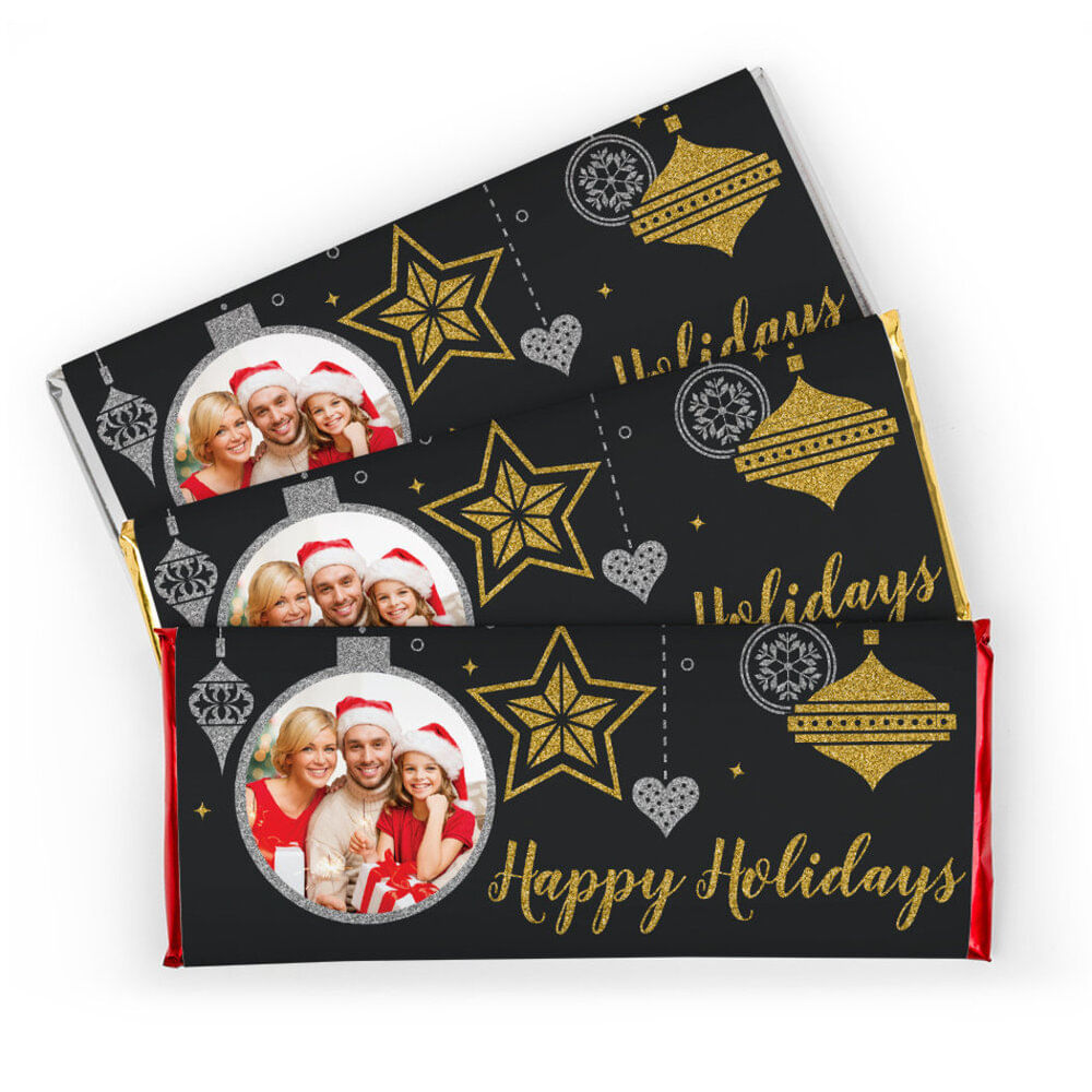 Personalized Christmas Hershey's Hershey's Milk Chocolate Bar & Wrapper ...