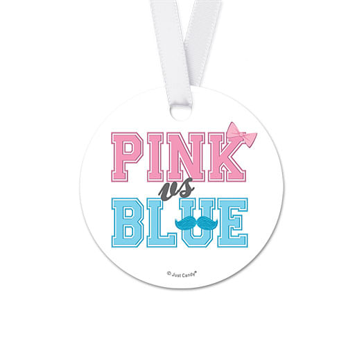 Personalized Round NAME Baby Shower Favor Gift Tags (20 Pack ...