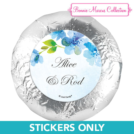 Personalized Wedding Flower Arch 1.25" Stickers (48 Stickers ...