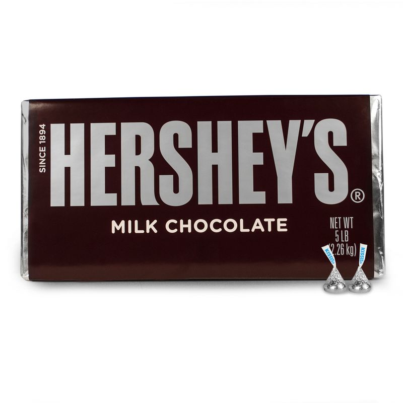 Hershey s 5 Pound Chocolate Bar Bulk Candy JustCandy