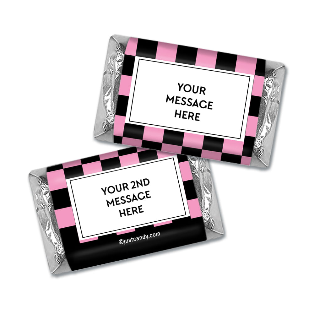 Personalized Adult Birthday Mini Wrappers - JustCandy.com