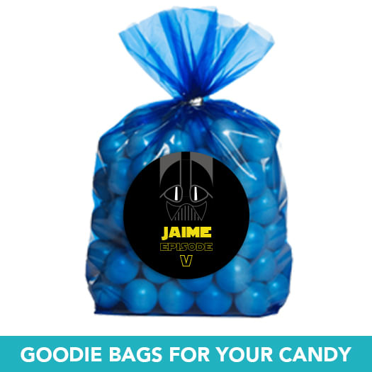 Personalized Kids Birthday Galactic Empire Themed Deluxe Candy Buffet ...