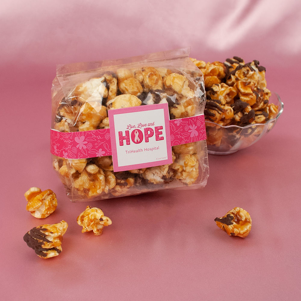 Personalized Breast Cancer Awareness Live Love Hope Chocolate Caramel ...