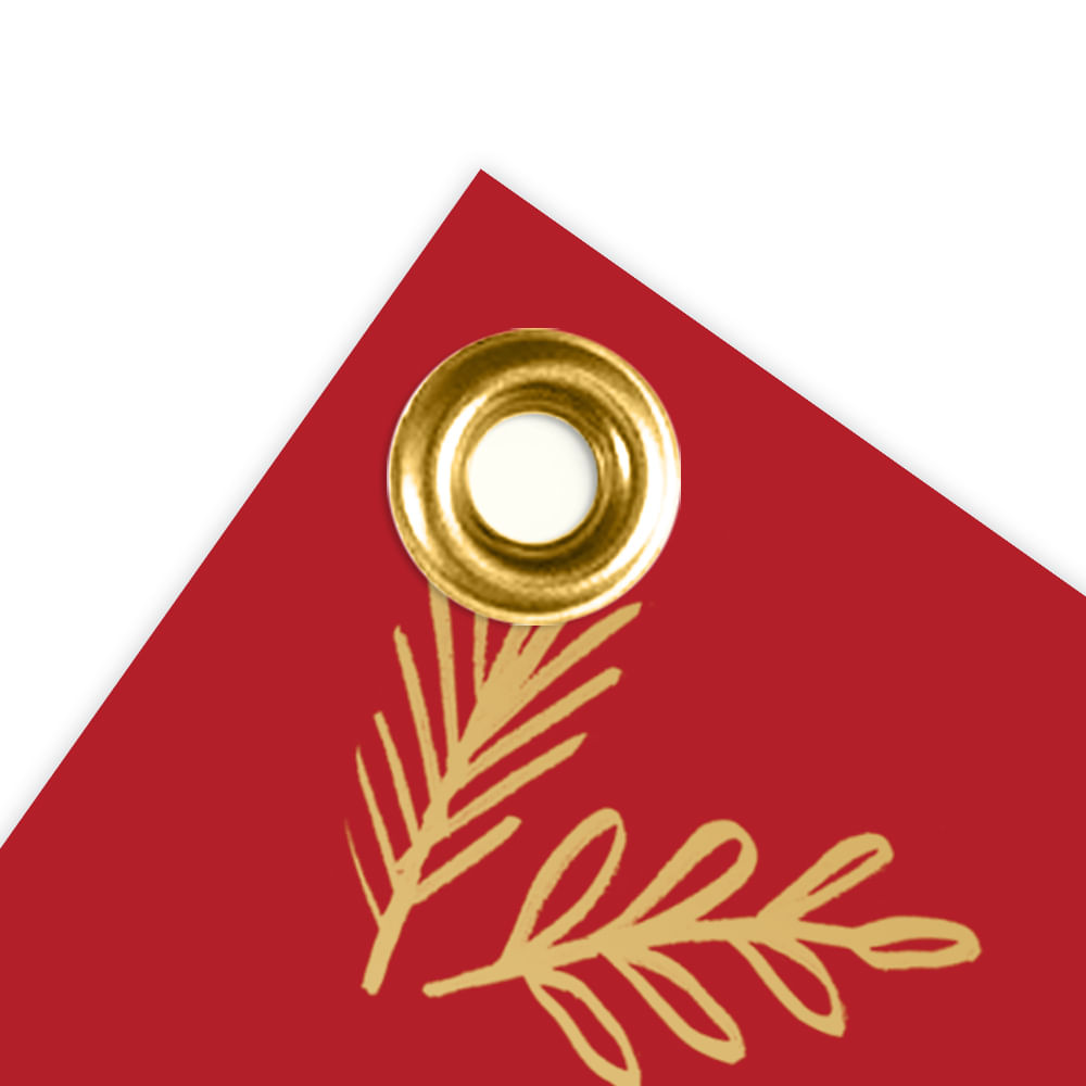 Personalized Bonnie Marcus Christmas Joyful Gold 5 Ft. Banner ...