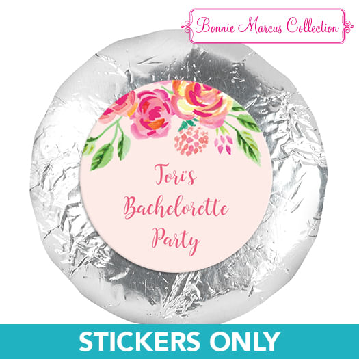 Wedding Bachelorette Party Favors 1.25" Stickers (48 Stickers ...