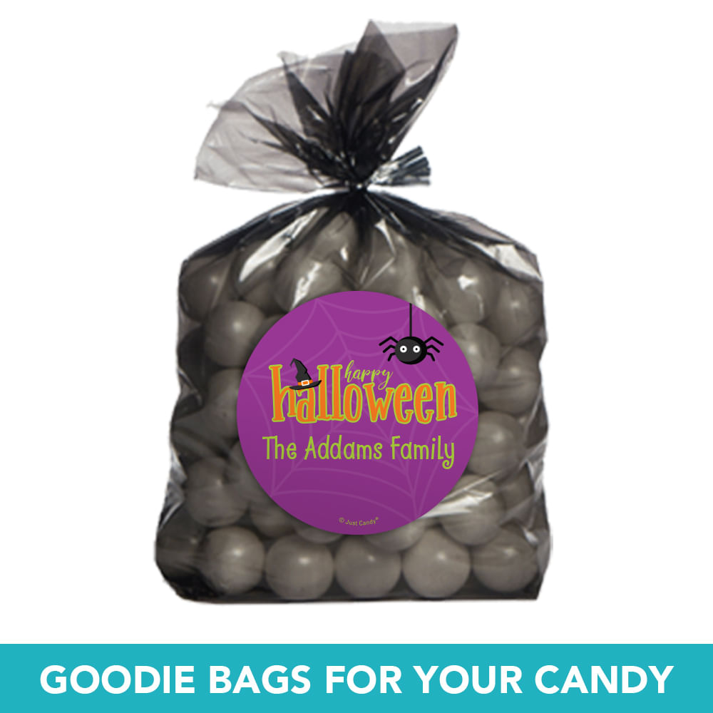 Personalized Halloween Spirit Deluxe Candy Buffet - JustCandy.com
