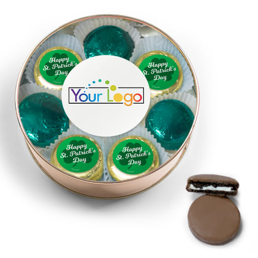 Add Your Logo St. Patrick's Day Chocolate Covered Oreo Cookies Extra ...
