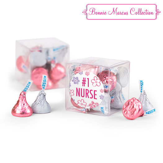 Bonnie Marcus Collection Nurse Appreciation Flowers Clear Gift Box with ...