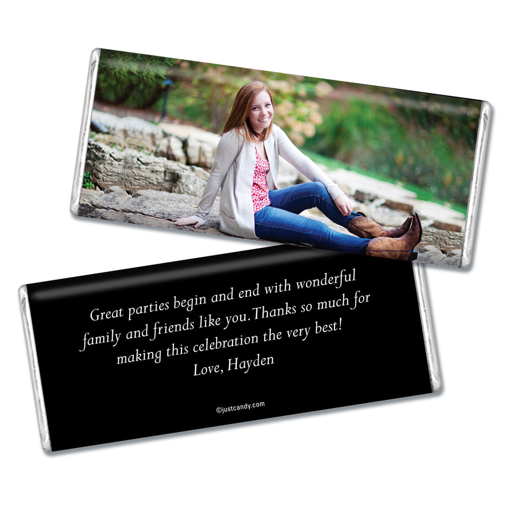 Birthday | Personalized Chocolate Bar | Full Photo - JustCandy.com