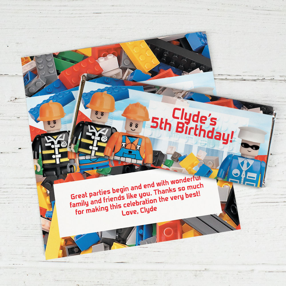Birthday | Personalized Chocolate Bar Wrappers | Tek - JustCandy.com