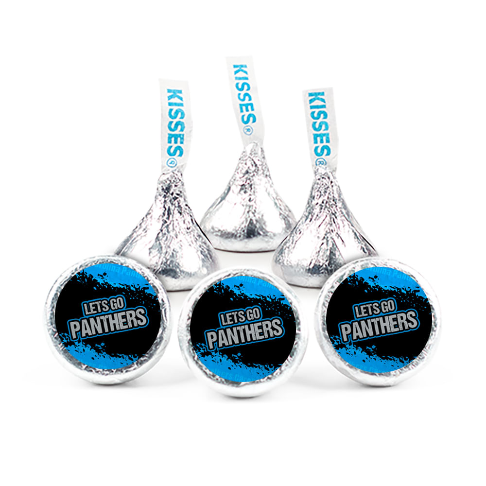 Let's Go Panthers Football Party 3/4" Stickers(108 Stickers ...