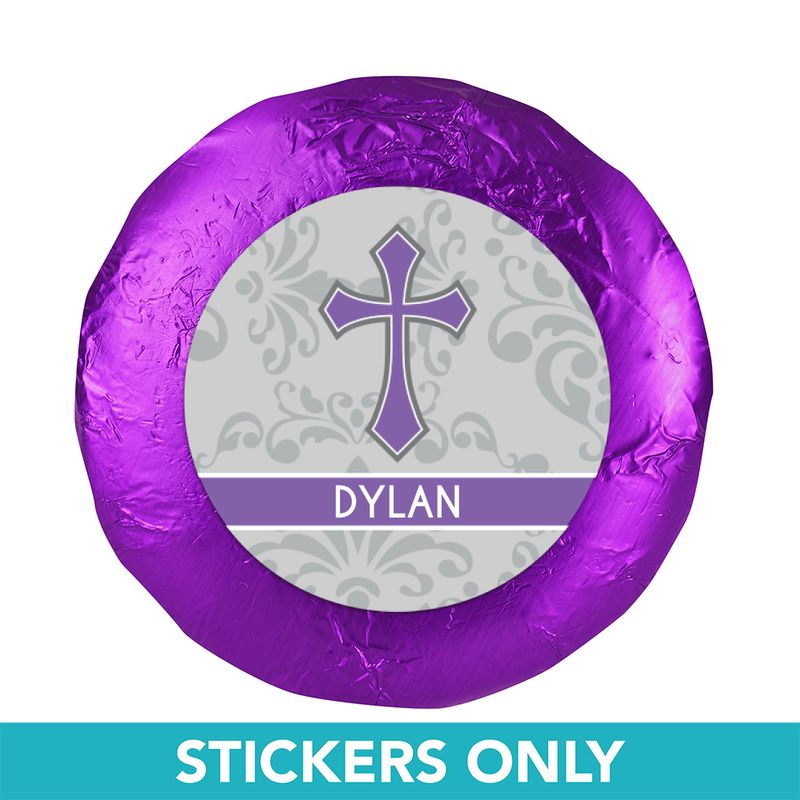 Religious Confirmation 1.25" Stickers (48 Stickers) - JustCandy.com