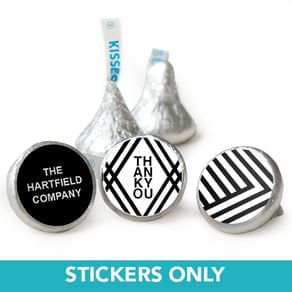 Exceptional Thank You 3/4" Stickers (108 Stickers) - JustCandy.com