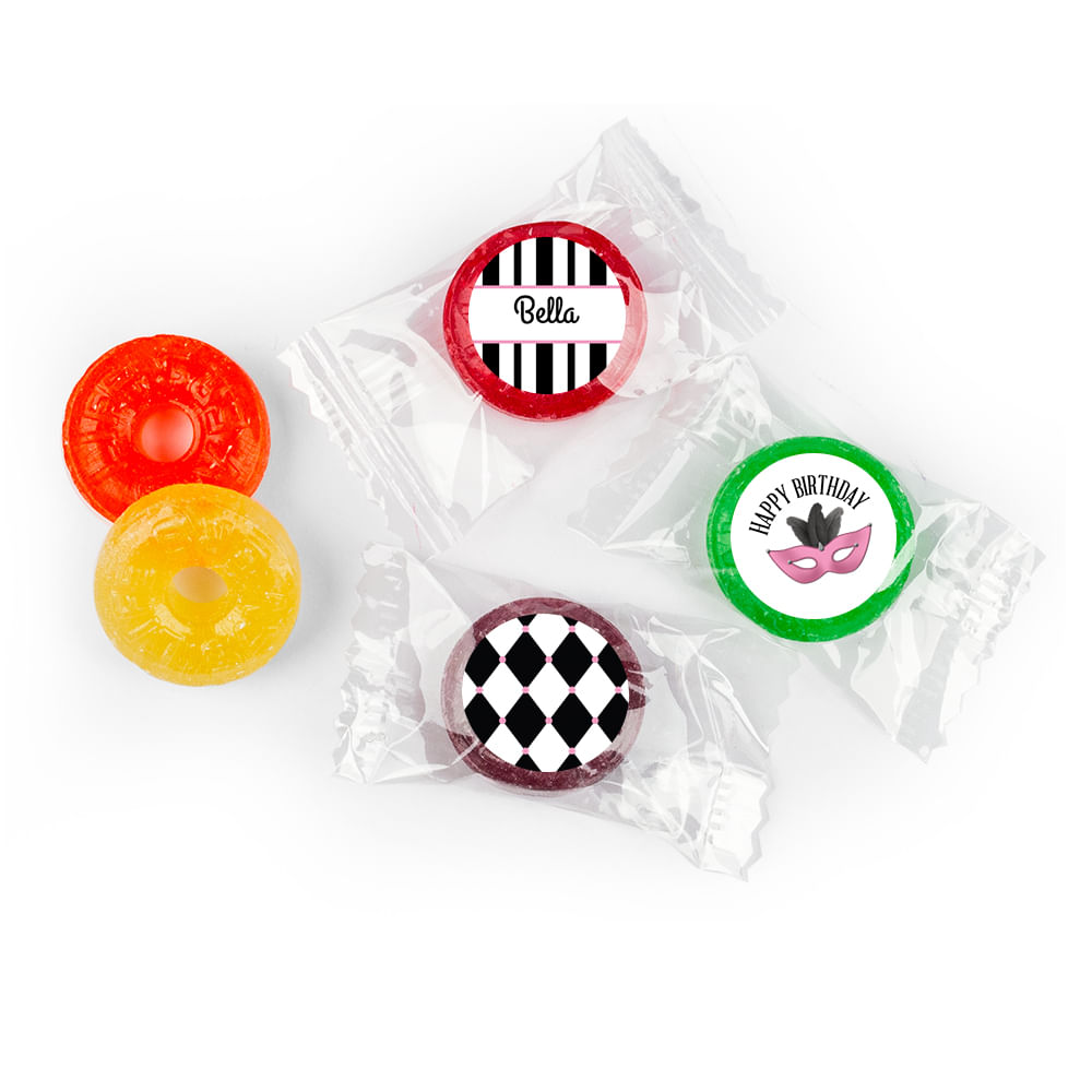 Birthday Personalized Life Savers 5 Flavor Hard Candy Harlequin ...