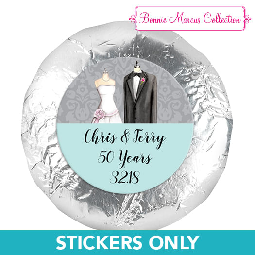 Anniversary Forever Together Stickers (48 Stickers) - JustCandy.com