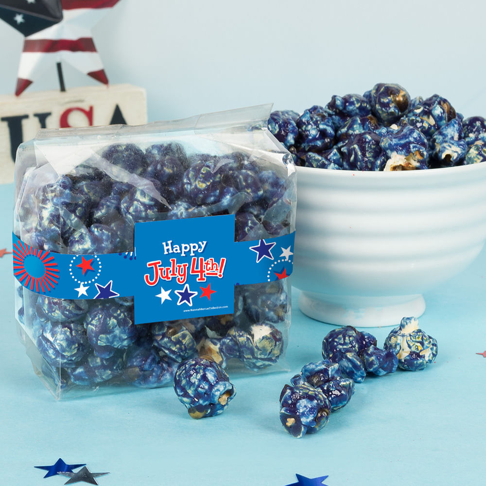 4th of July Fireworks Candy Coated Popcorn 3.5 oz Bags - JustCandy.com