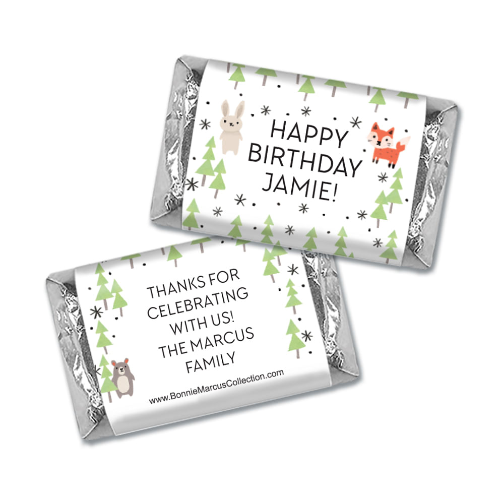 Personalized Bonnie Marcus Birthday Blossom Photo Mini Candy Bar ...