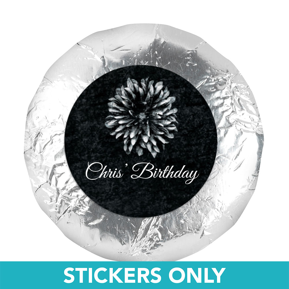 Birthday 1.25" Sticker Mum and Age (48 Stickers) - JustCandy.com