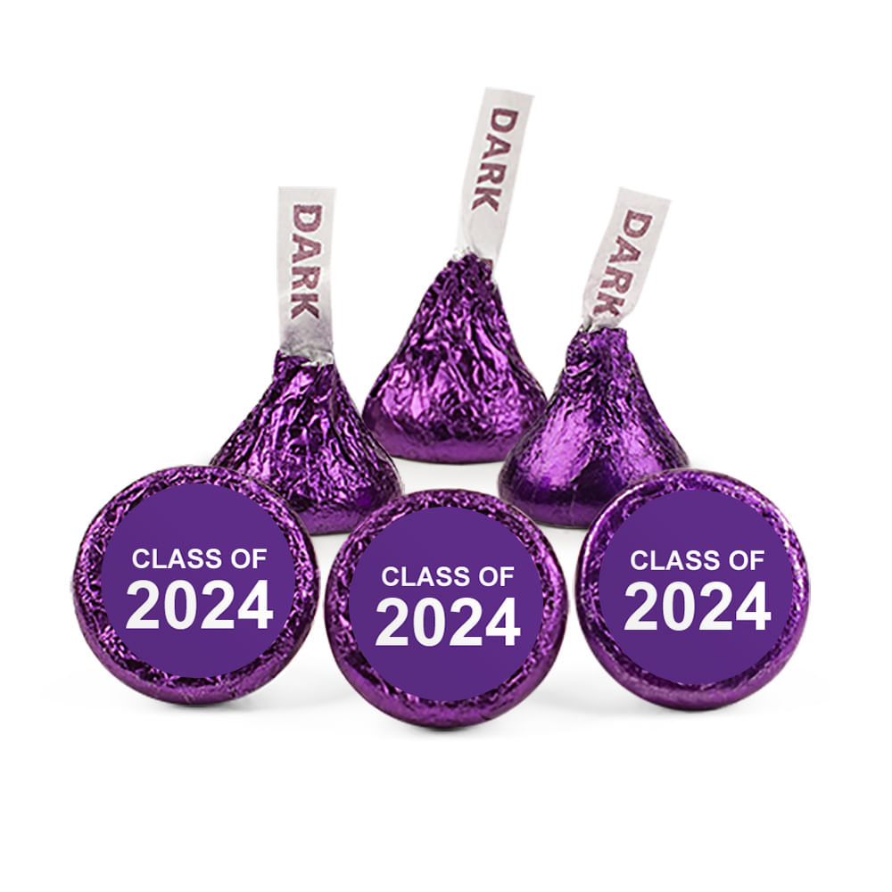 Personalized Purple Graduation Diploma Deluxe Candy Buffet - JustCandy.com
