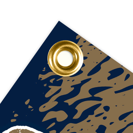 Let's Go Rams Football Party 5 Ft. Banner - JustCandy.com