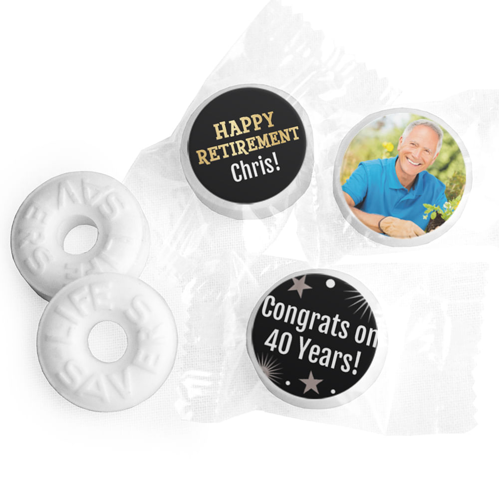 Personalized Bonnie Marcus Collection Retirement Fireworks Life Savers ...