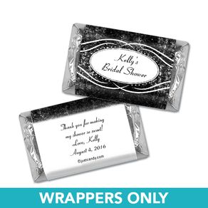 Bridal Shower Favor | Personalized HERSHEY'S MINIATURES Wrappers ...