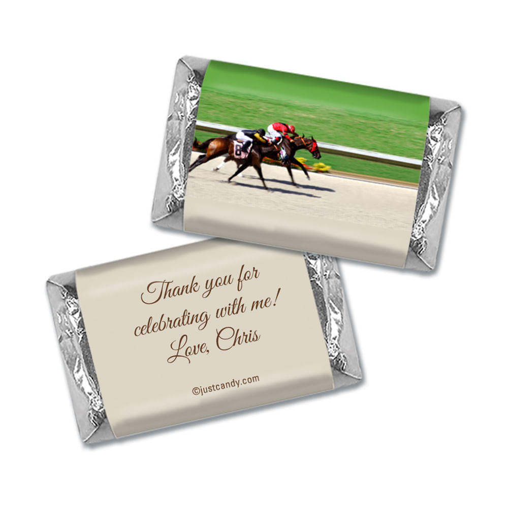 Personalized Adult Birthday Mini Wrappers - JustCandy.com