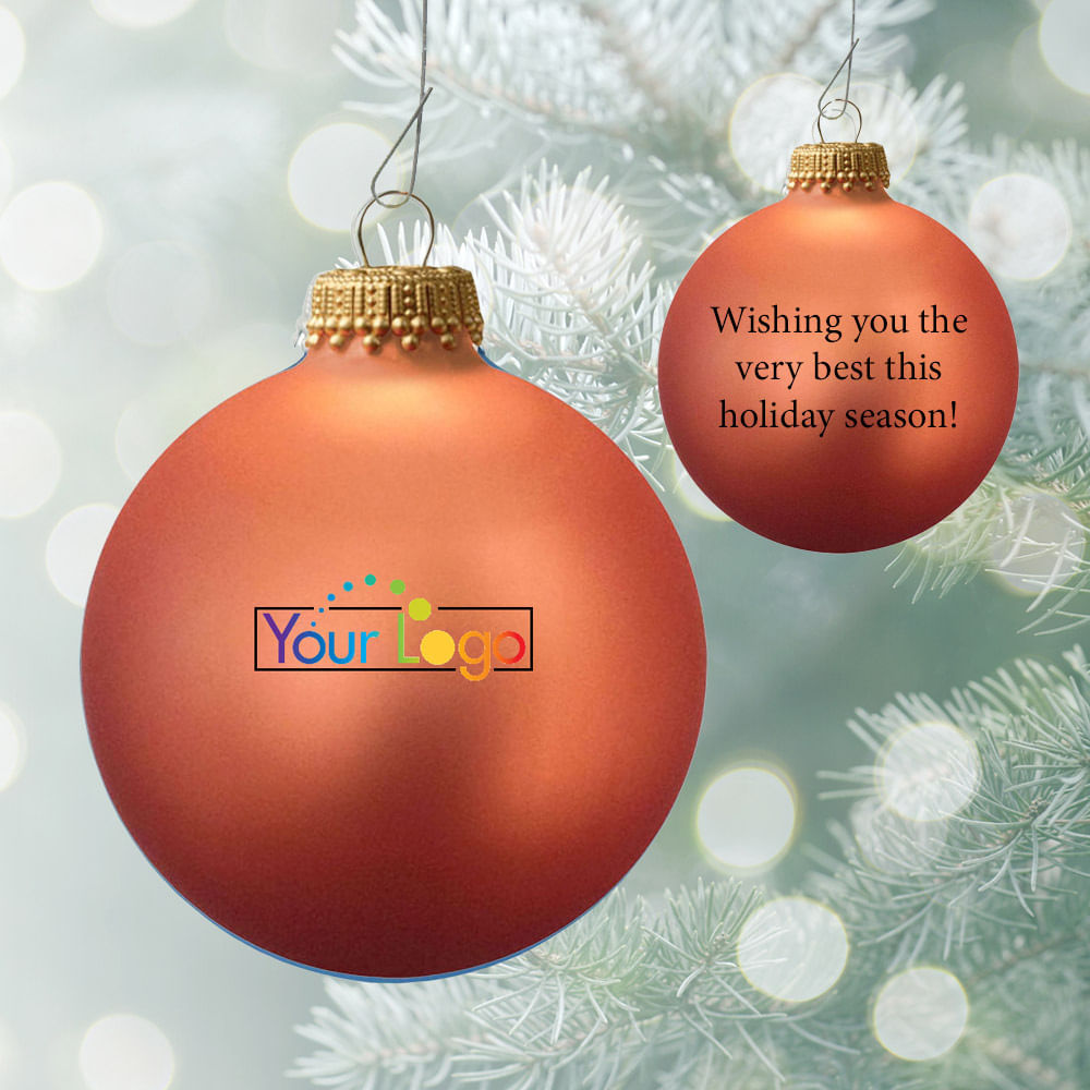 Add Your Logo Full Color Front, One Color Back Two Sided Print Glass ...