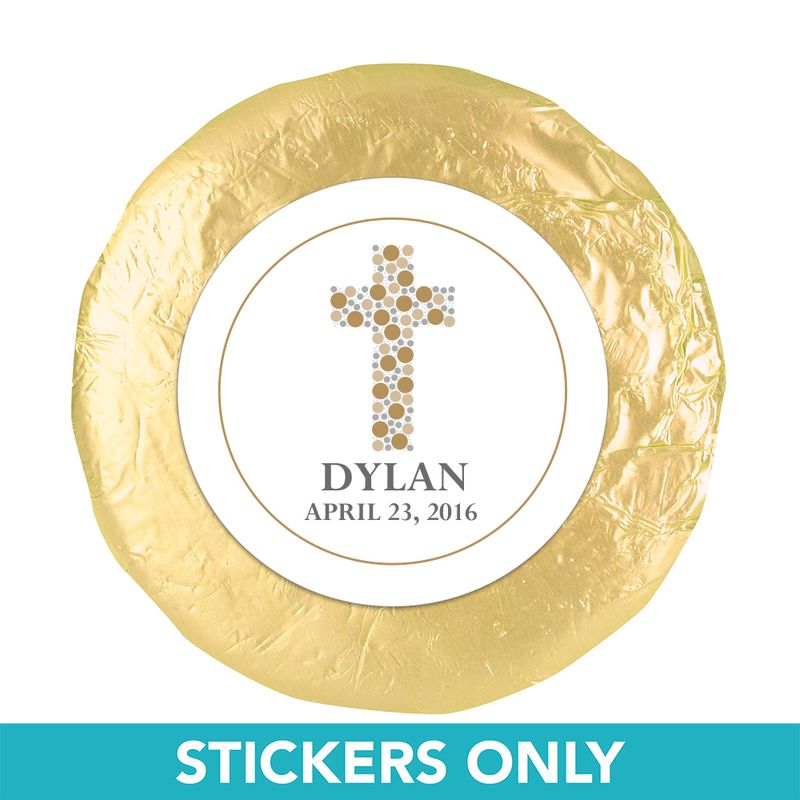 Confirmation 1.25" Sticker (48 Stickers) - JustCandy.com