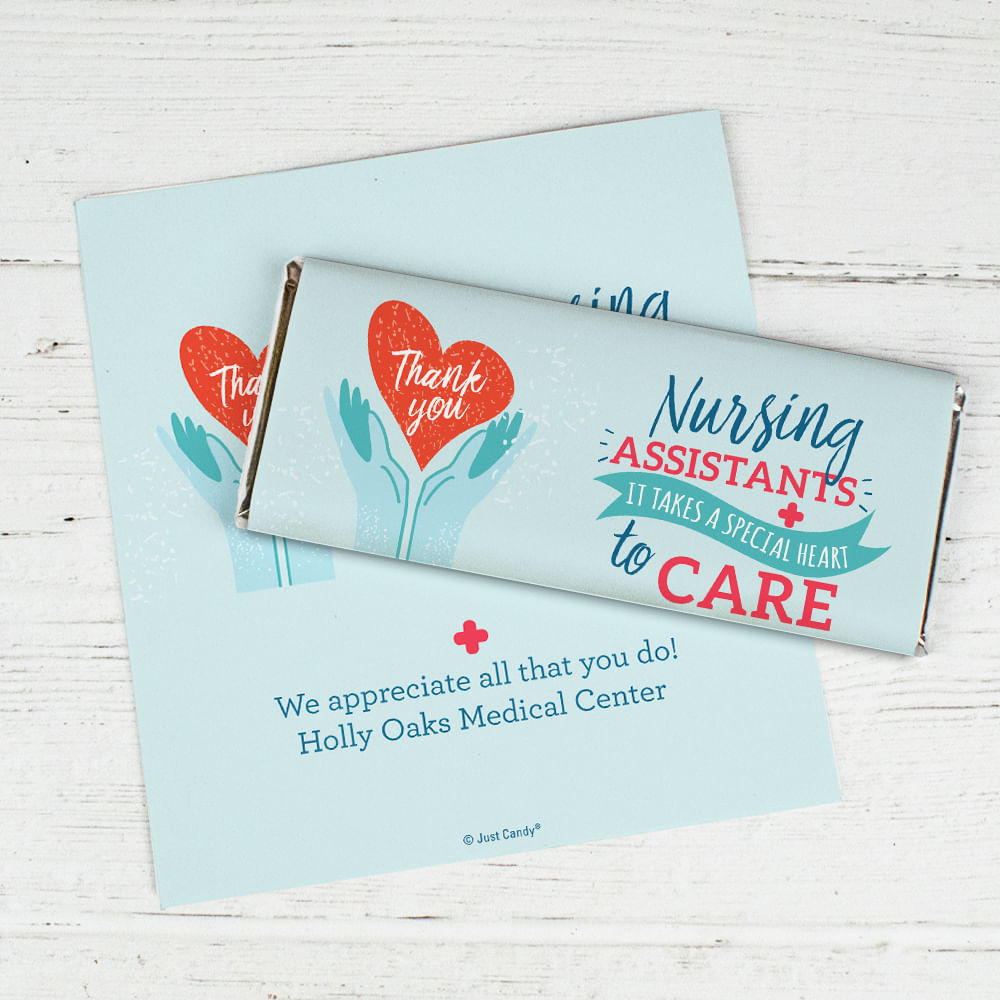 Nurse Appreciation | Personalized Chocolate Bar Wrappers | Nurse ...