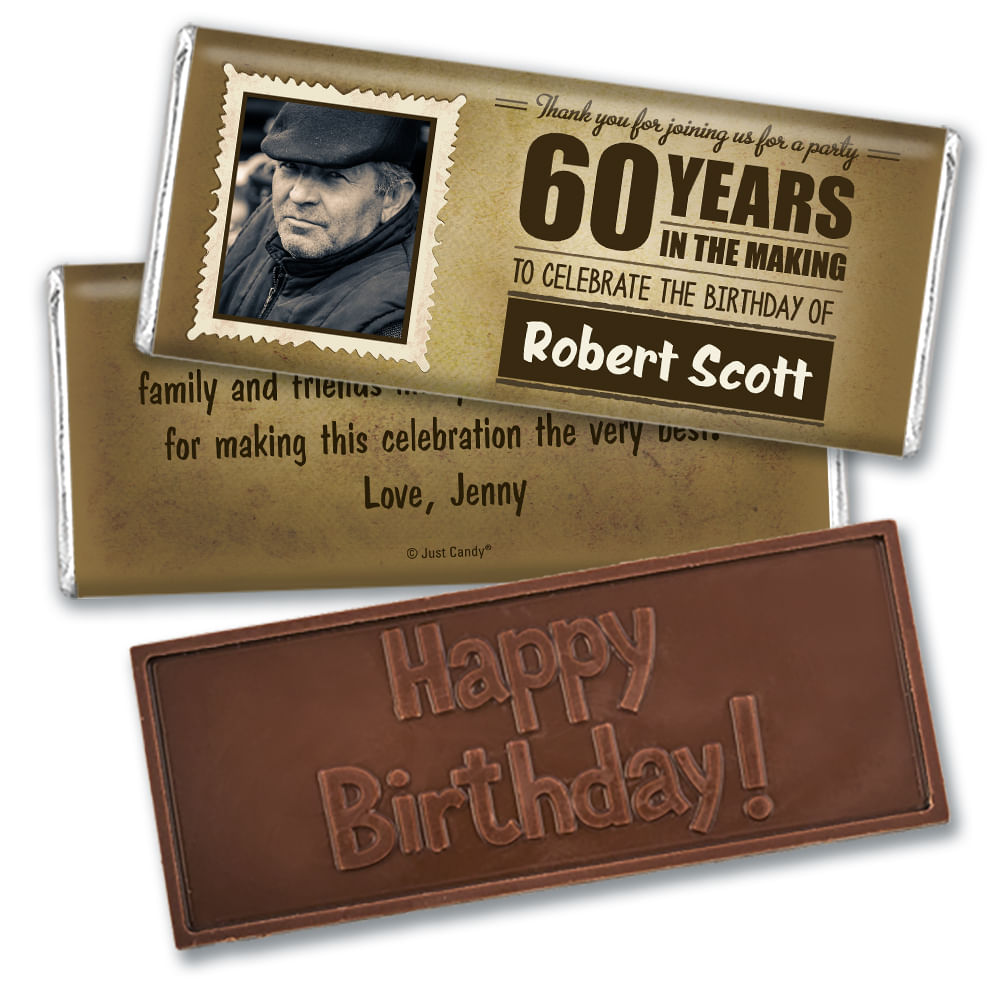 Personalized Milestone 60th Birthday Years to Perfection Embossed ...