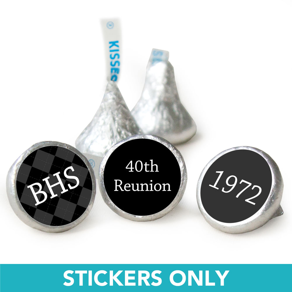 Class Reunion - Sentimental 3/4" Stickers - (108 Stickers) - JustCandy.com