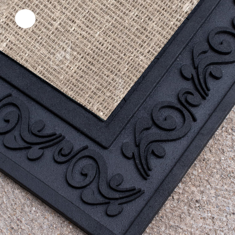 Personalized Doormat Gather Together Stocking Family of 3 - JustCandy.com
