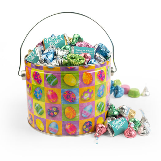 Personalized Easter Eggs-tra Sweet Candy 3.5lb Tin - JustCandy.com