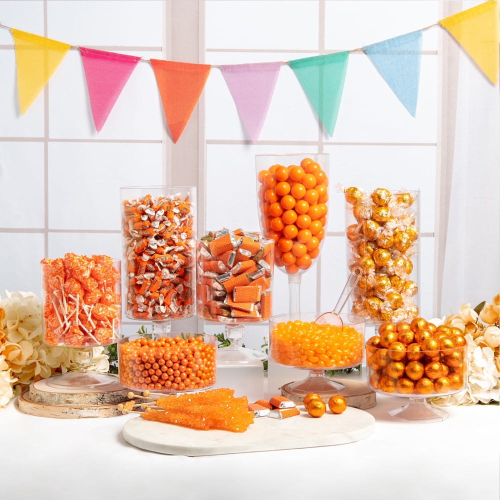 Orange Deluxe Candy Buffet JustCandy