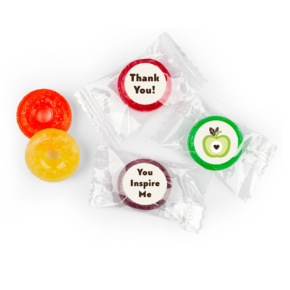 Custom LifeSavers 5 Flavor Hard Candy - Core Teacher Gift Stickers ...