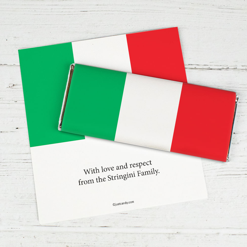 Olympic Party Favor | Personalized Chocolate Bar Wrappers | Italian ...