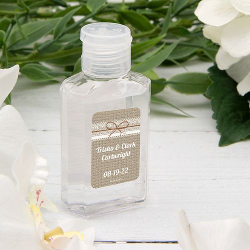 Personalized Hand Sanitizer Wedding Favors | Just Candy