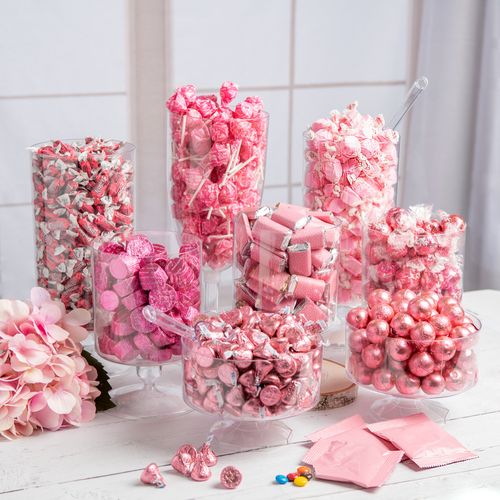 Bulk Pink Candy And Pink Candy Buffets Just Candy