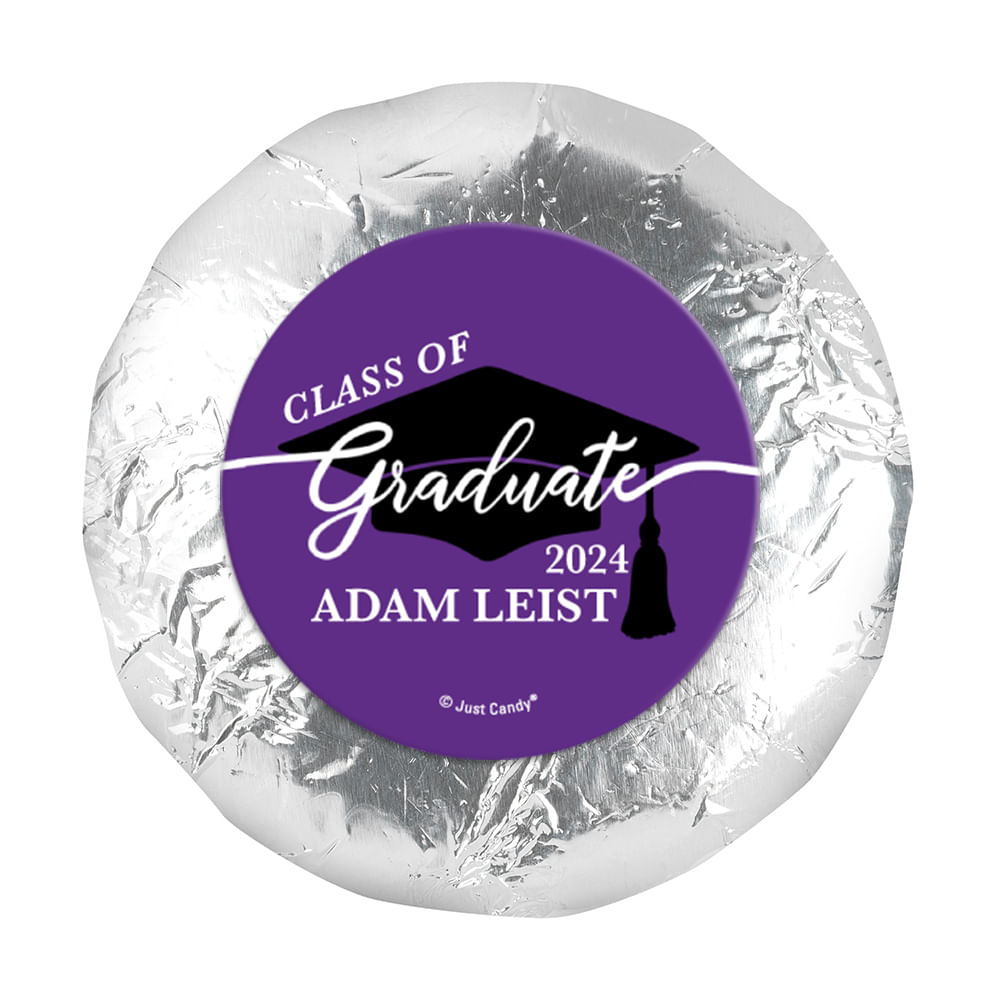 Personalized The Graduate's Cap 1.25" Stickers (48 Stickers ...