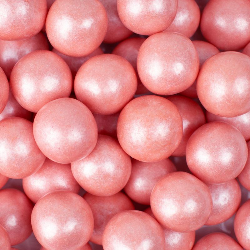Pink Gumballs - 1 Inch - JustCandy.com