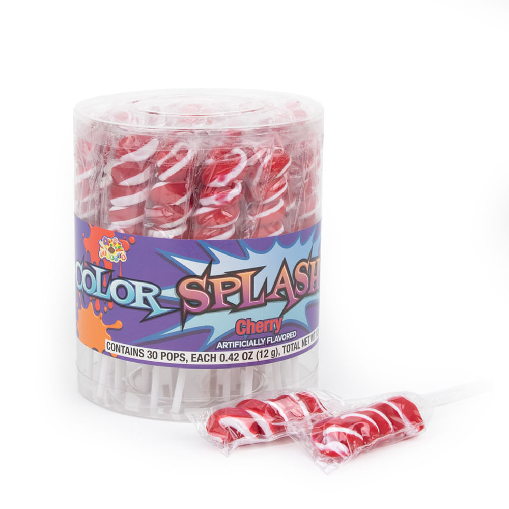 Red Twisty Pops