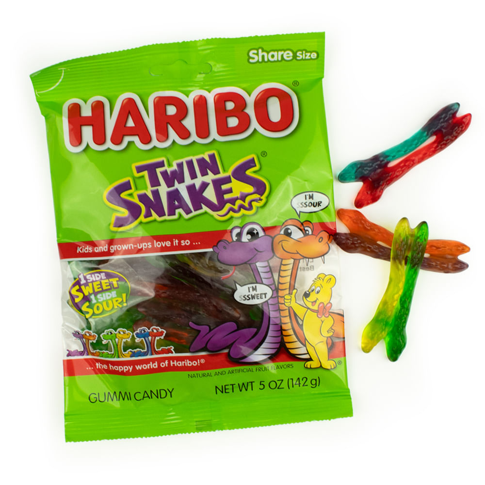 Haribo Twin Snakes - JustCandy.com