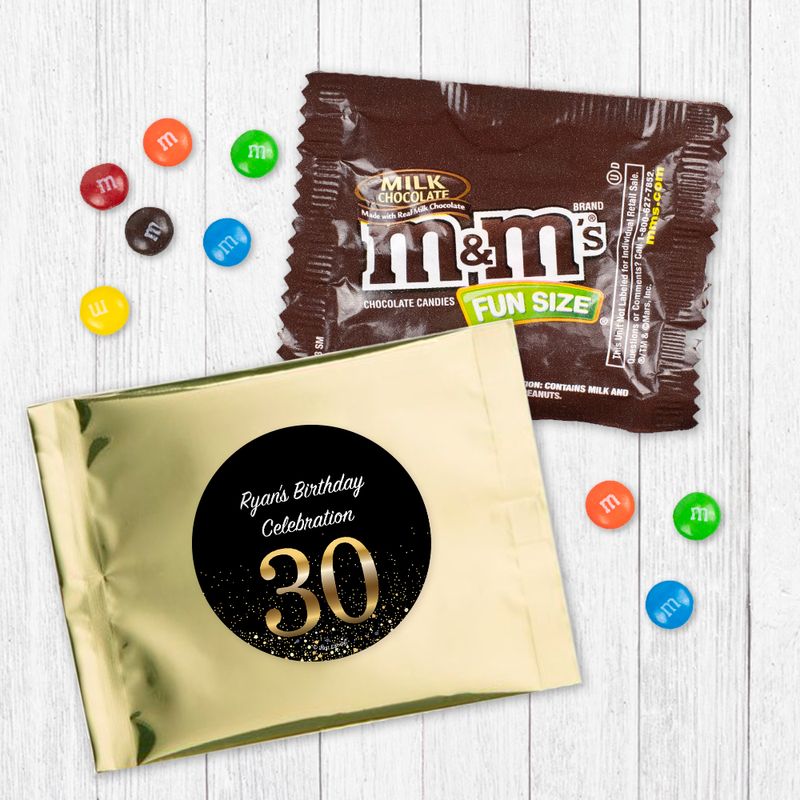 Personalized 30th Milestone Birthday 30 Elegant Birthday Bash Milk ...