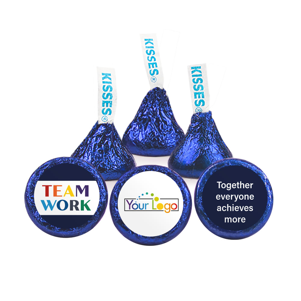 Personalized Teamwork Acrostic Hershey's Kisses - JustCandy.com
